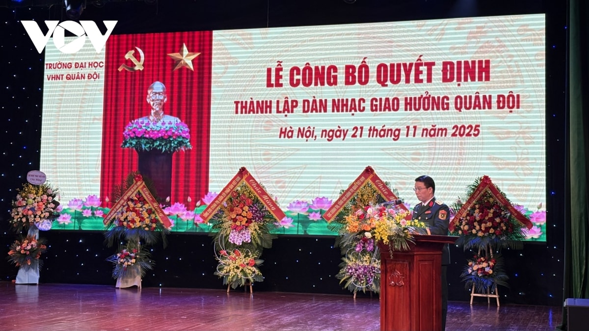 Thành lập Dàn nhạc giao hưởng Quân đội